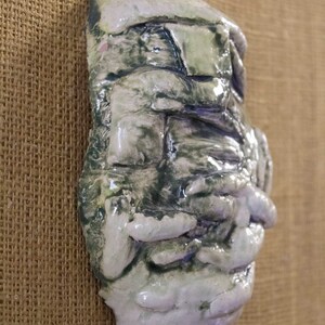Handmade Ceramic Relic Mask - Etsy
