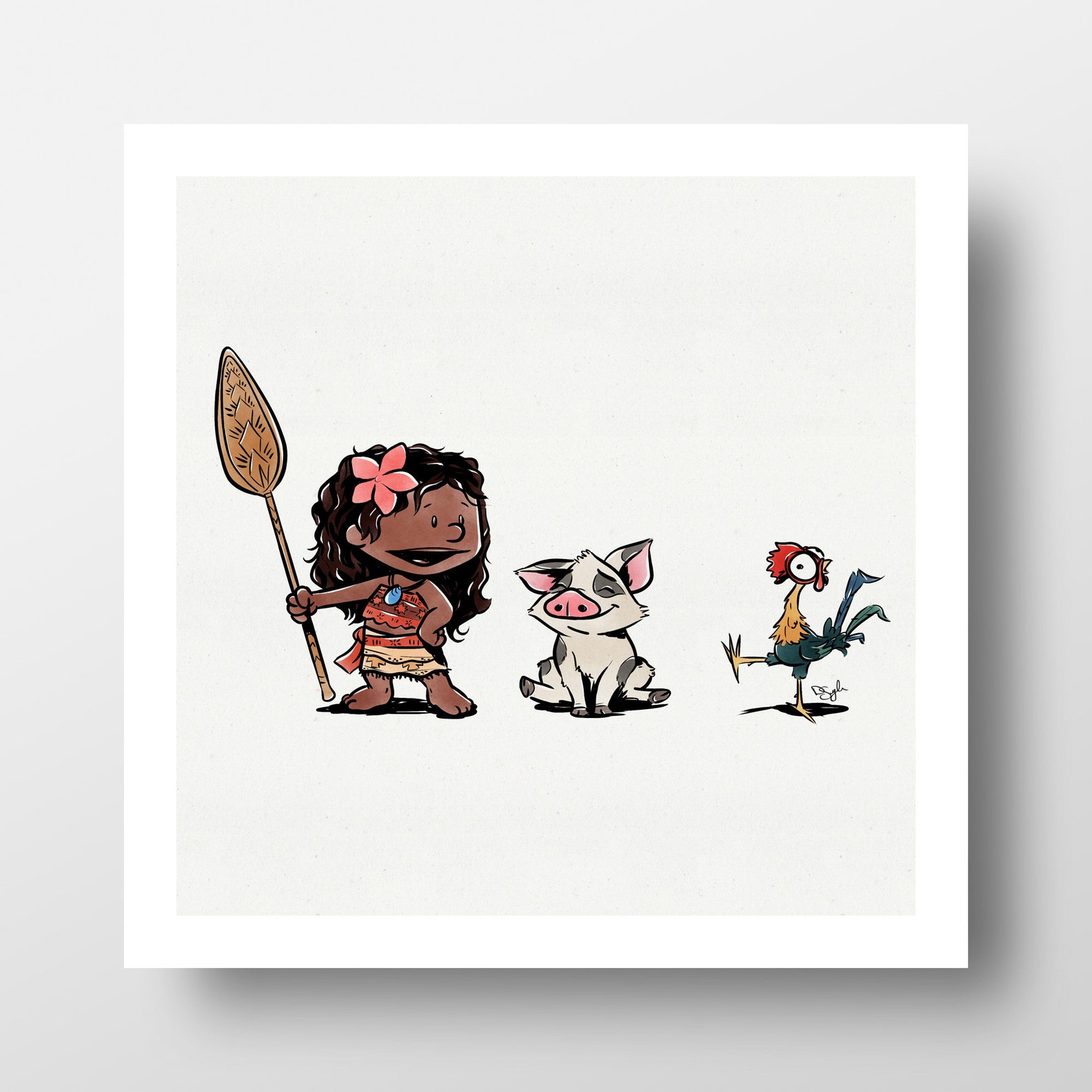 Moana and Friends - Etsy