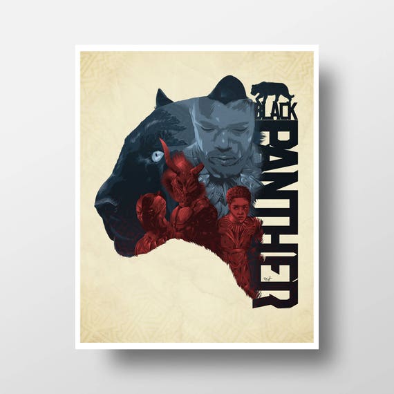 Black Panther Poster | Etsy