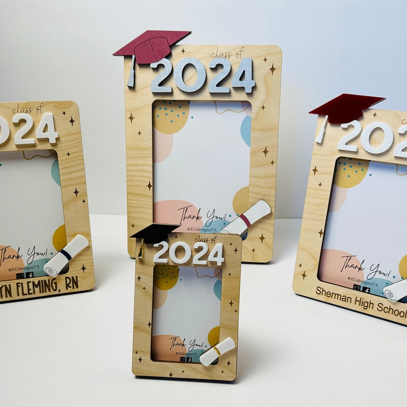 Graduation Picture Frames - Etsy