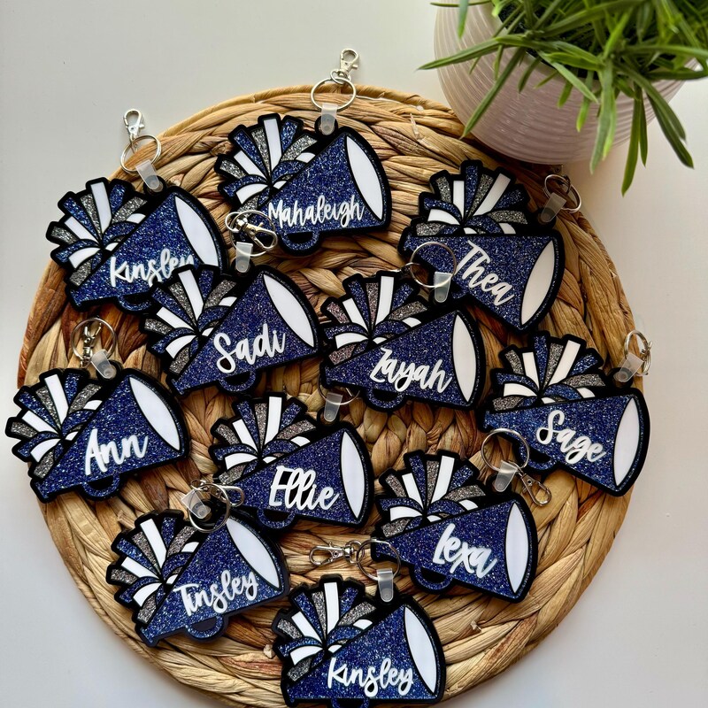 Cheer Keychain - Etsy
