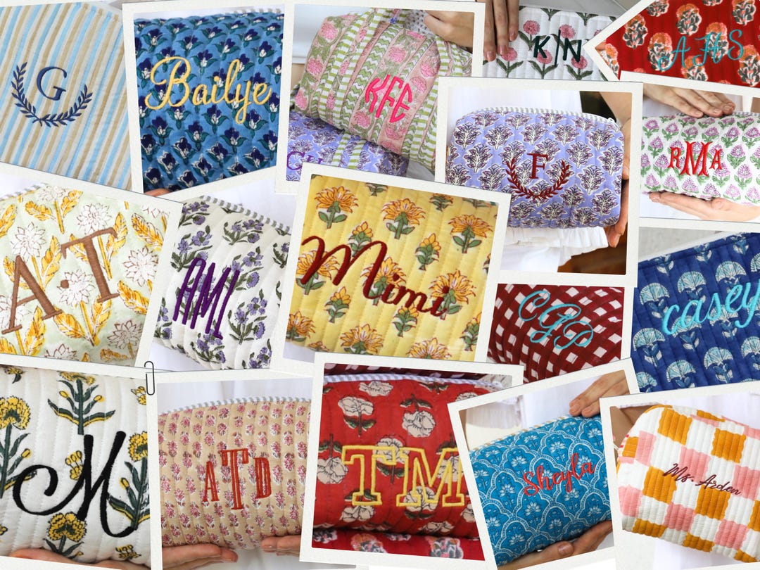 Add Embroidery Personalization to Bags and Other Stuff - Etsy