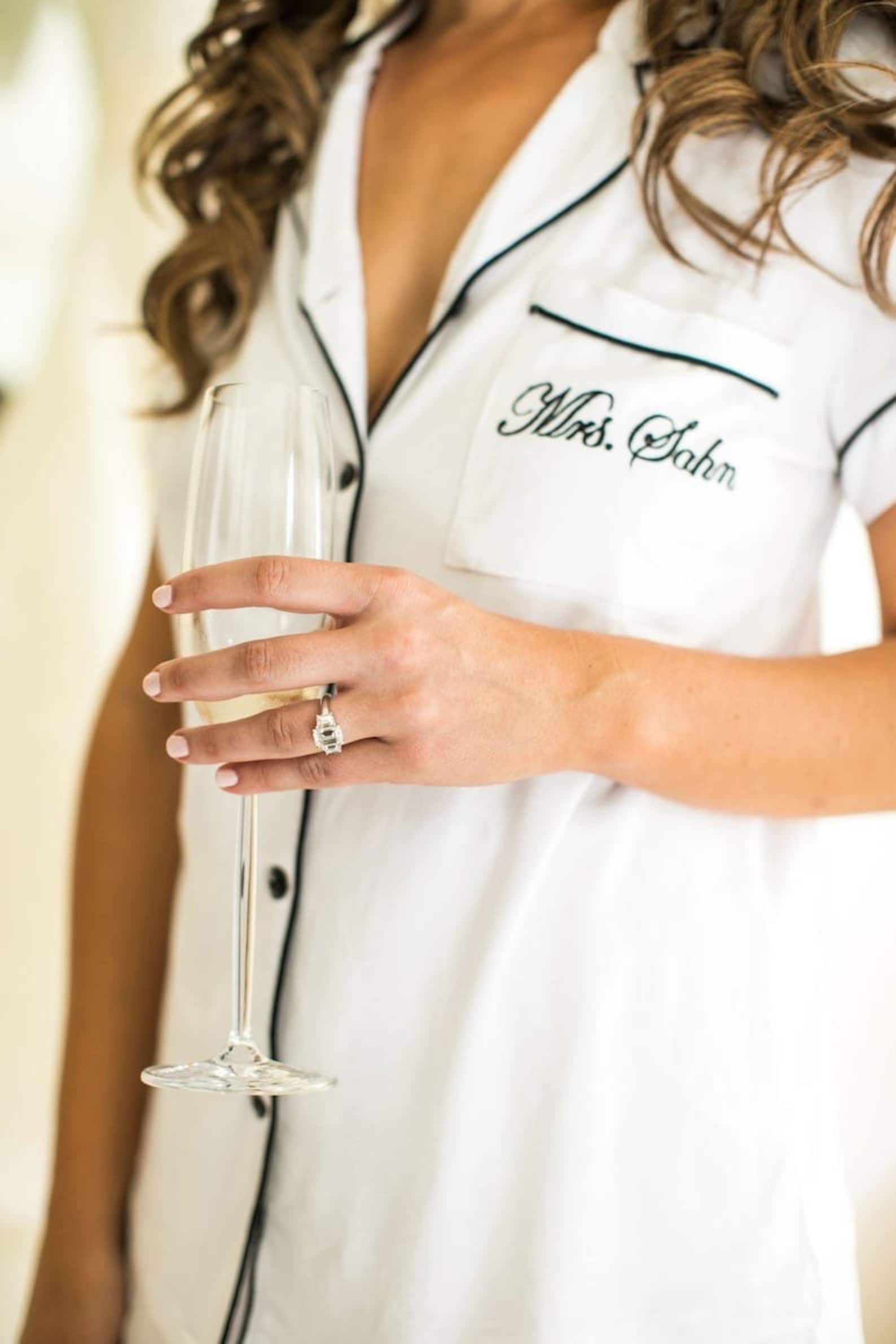 Bridal Gift Bride Gift Bridal Pj Bridal Pajama Set Bridal - Etsy