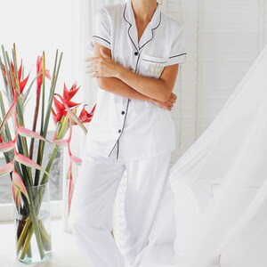 Mother of the Bride Pyjamas, Wedding Pajamas, Hen Weekend Pyjamas ...
