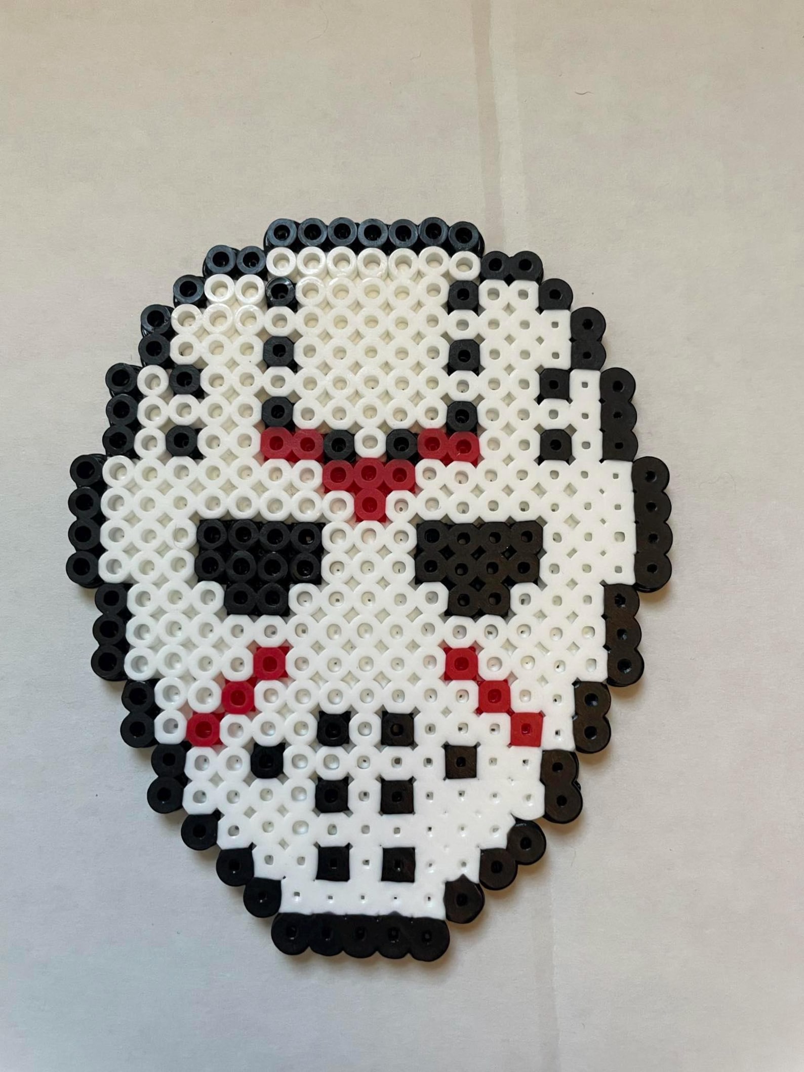 Pixelated Jason Vorhees Mask - Etsy