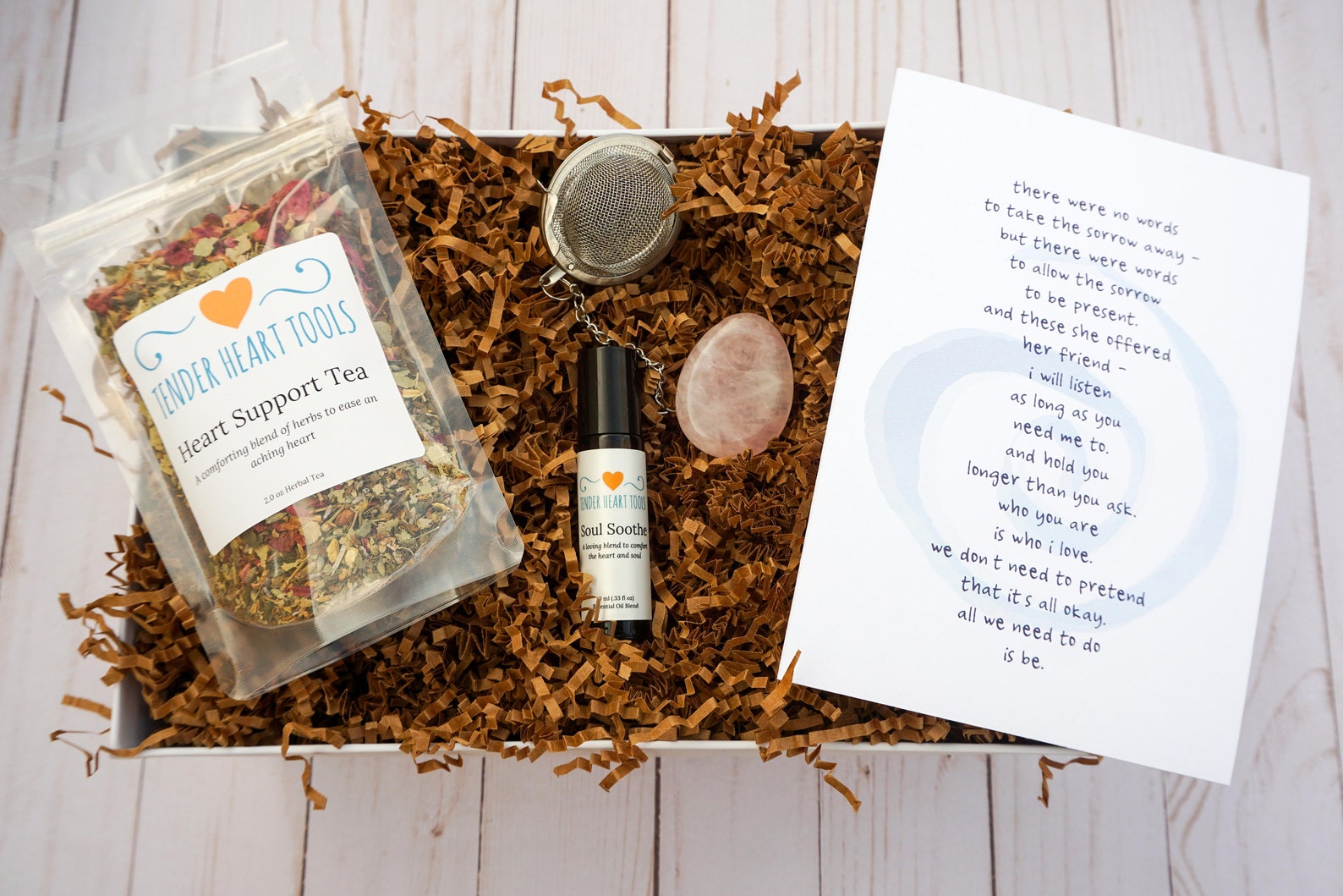 Heart Break Gift Sympathy Gifts Broken Heart Care Package | Etsy