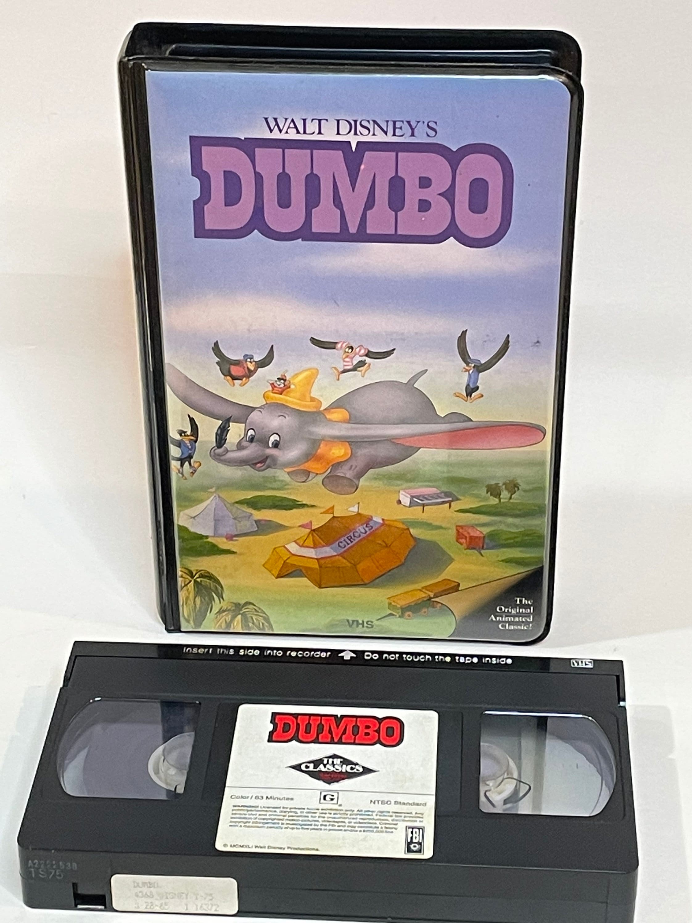 Dumbo Vhs 1985