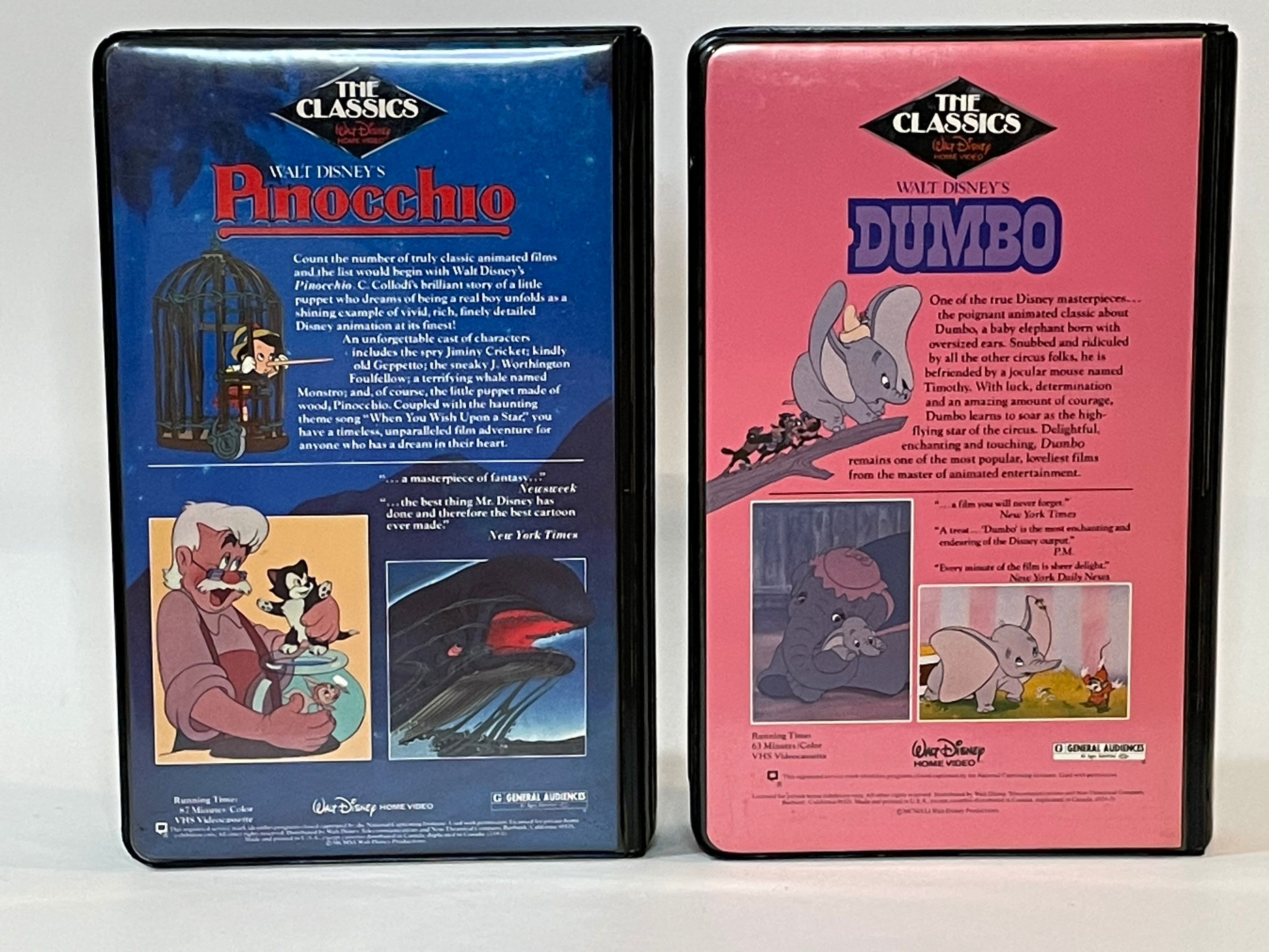Dumbo Vhs 1985