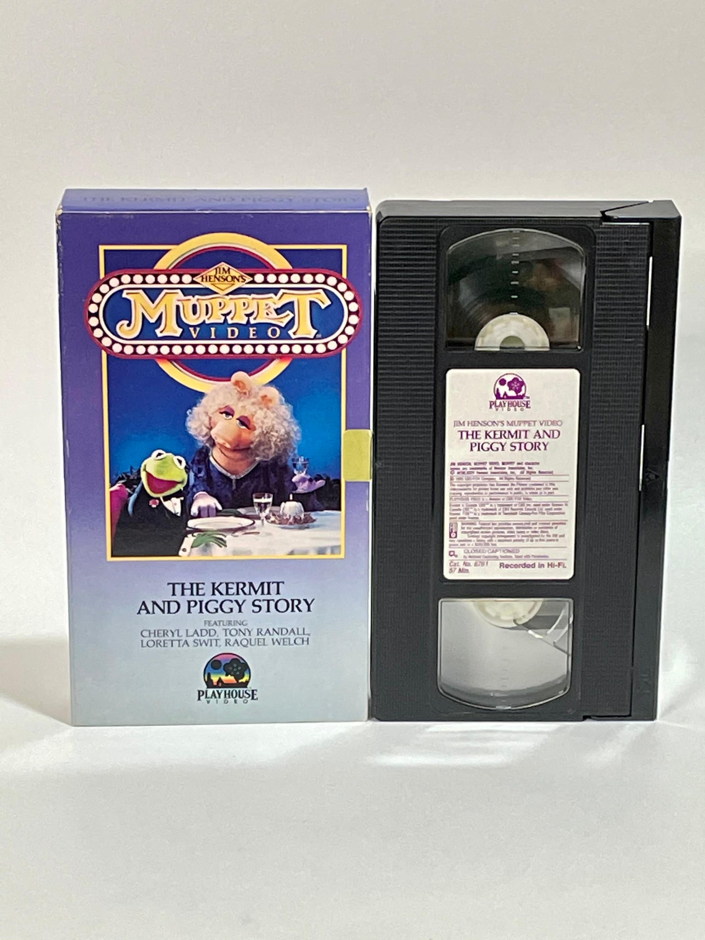 Vintage the Kermit and Piggy Story Jim Henson Muppet VHS Tape | Etsy