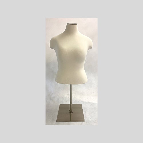 Female Torso Body Dress Form Mannequin White With Stand & Hook - Etsy