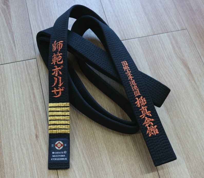Kyokushin/karate/belt/isami/kusakura/style/iko/ifk/shinkyokush - Etsy