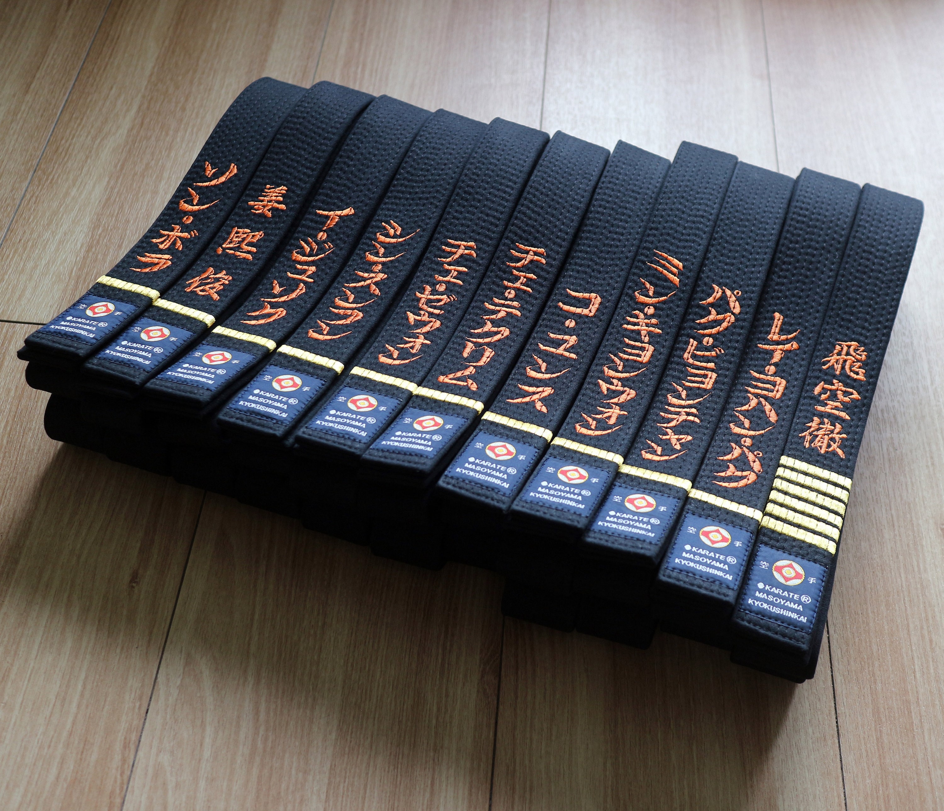 KYOKUSHIN Karate Black Belt/isami/style/iko/ifk/shinkyokushin/kyokushinkan/kudo/isami/極真会館/極真/空手 ...