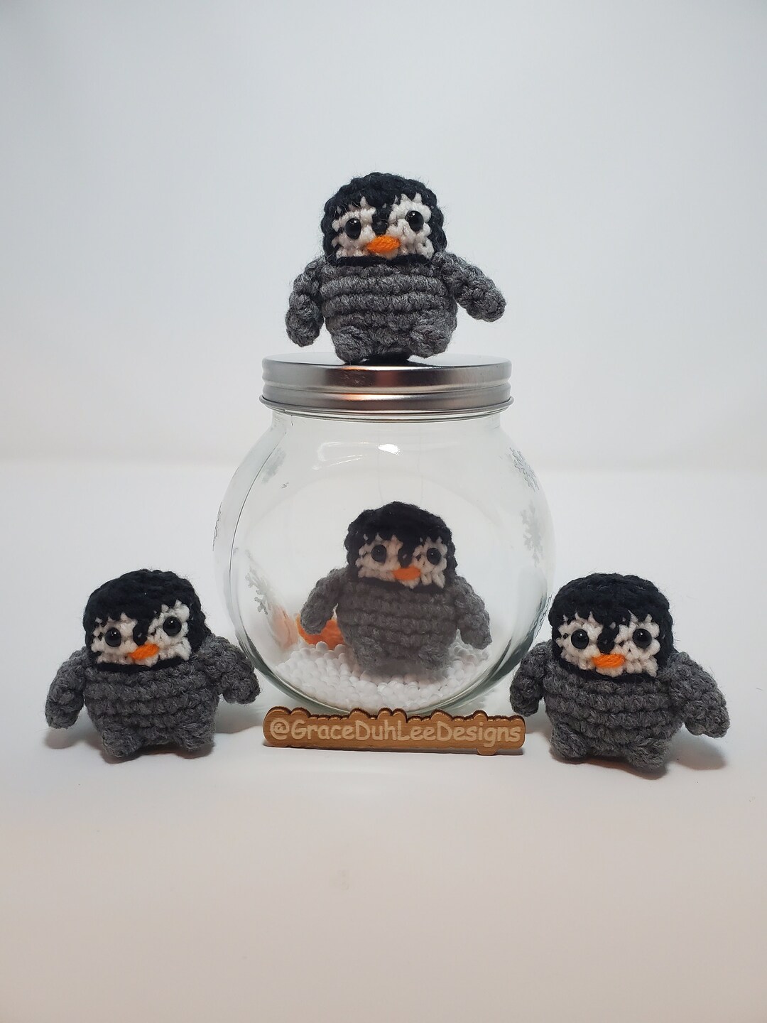 Penguin No Fuss Feed or Flush Friend - Etsy