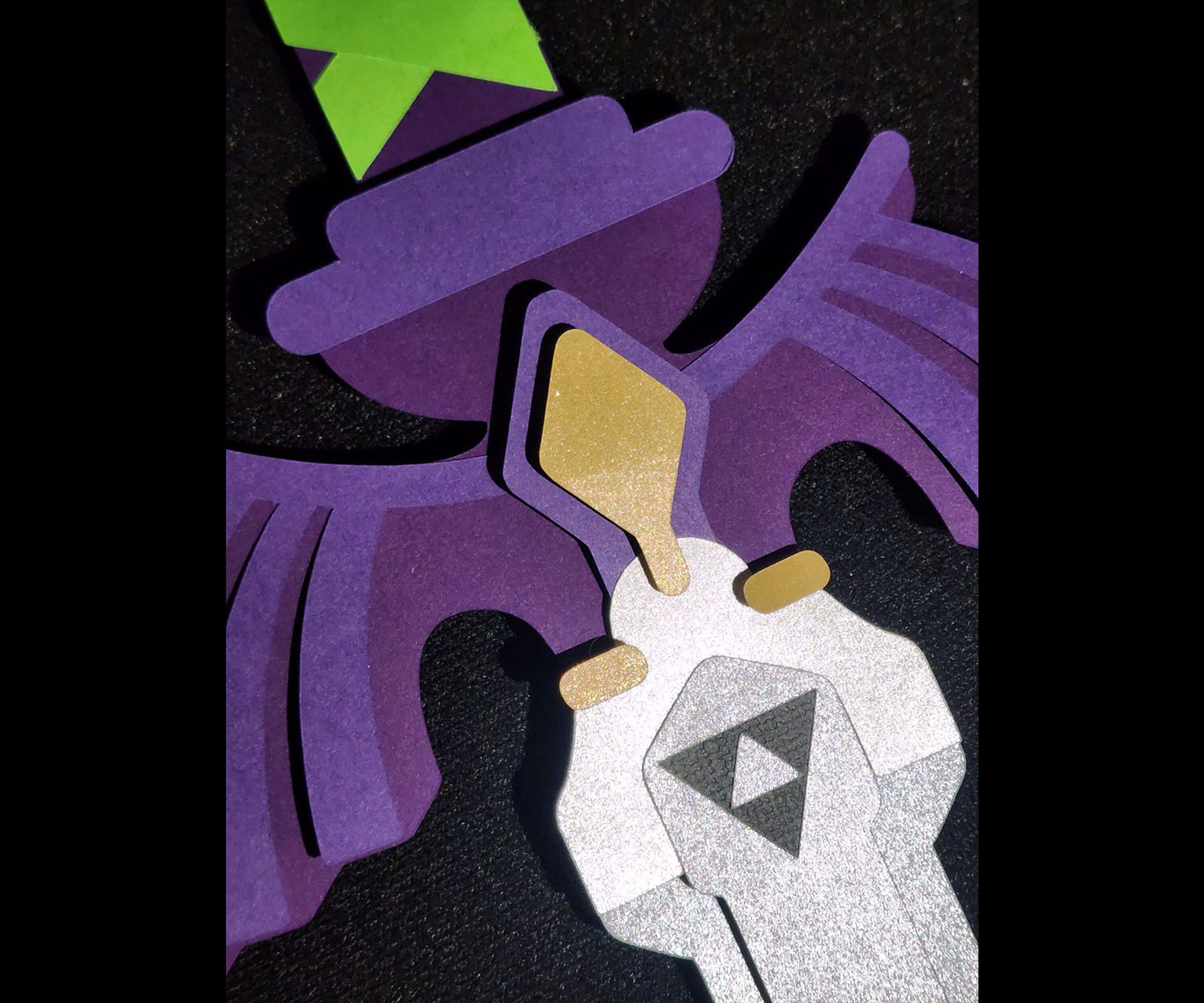 Legend of Zelda: 3D Master Sword Shadowbox 3D Paper Art - Etsy