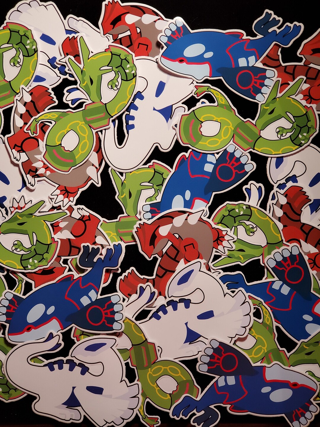 Legendary Pokemon Stickers - Etsy