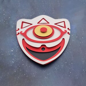 Legend of Zelda: 3D Mask of Truth Shadowbox | 3D Paper Art | Framed ...