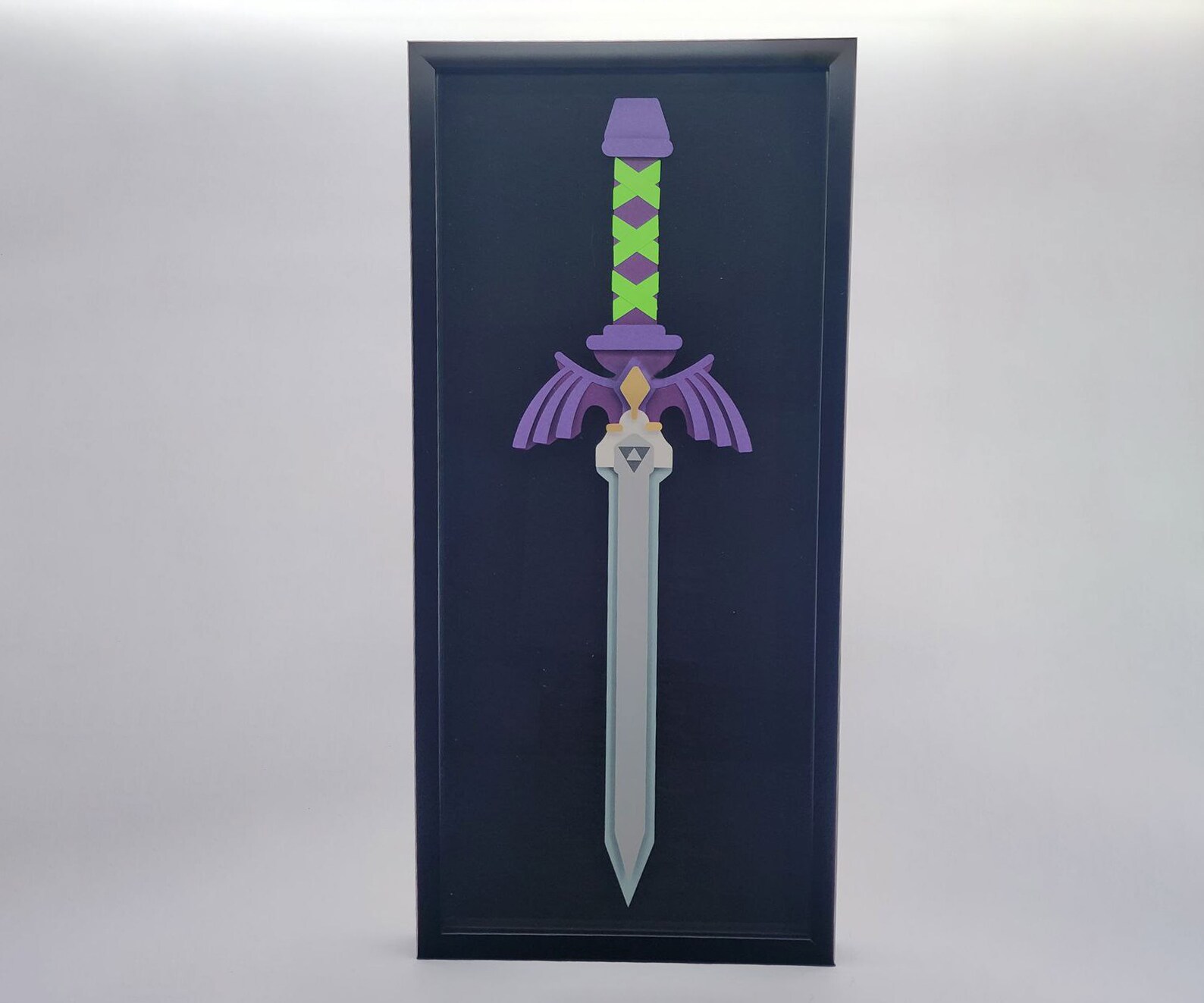 Legend of Zelda: 3D Master Sword Shadowbox 3D Paper Art - Etsy