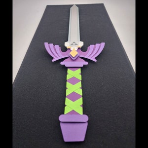 Legend of Zelda: 3D Master Sword Shadowbox | 3D Paper Art | Framed Wall ...