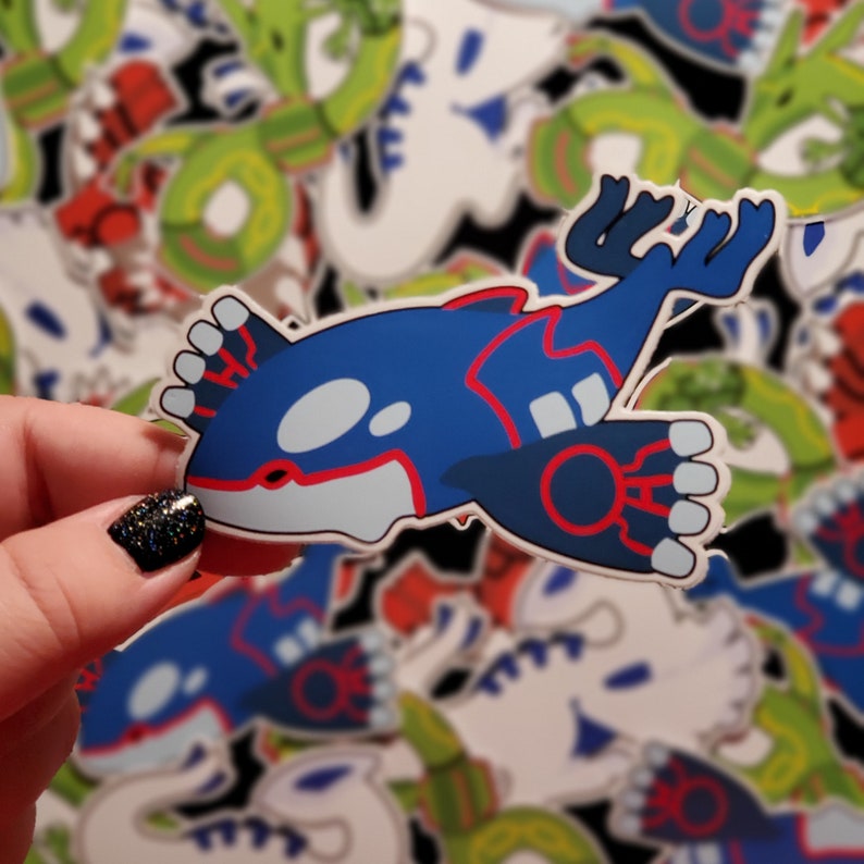 Legendary Pokemon Stickers - Etsy