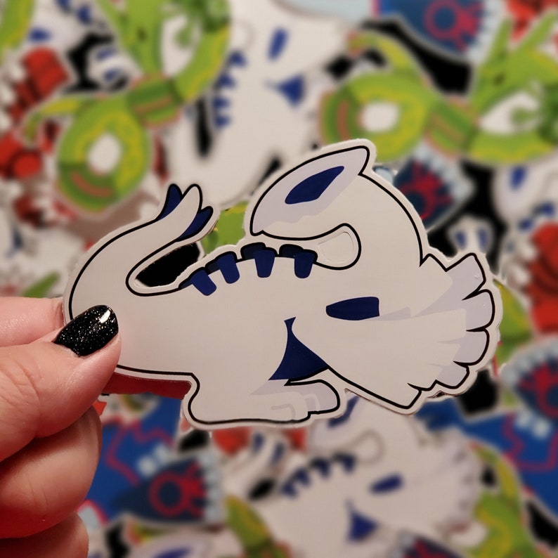 Legendary Pokemon Stickers - Etsy