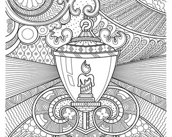 Pdf coloring page | Etsy