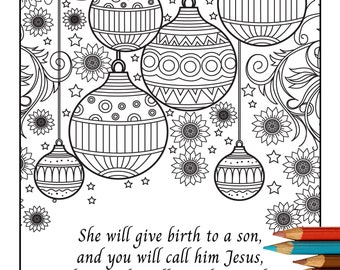 Bible Matthew 1 21 - Etsy