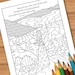 Psalm 100:1-2, Shout for Joy to the Lord, Bible Verse Coloring Sheet ...
