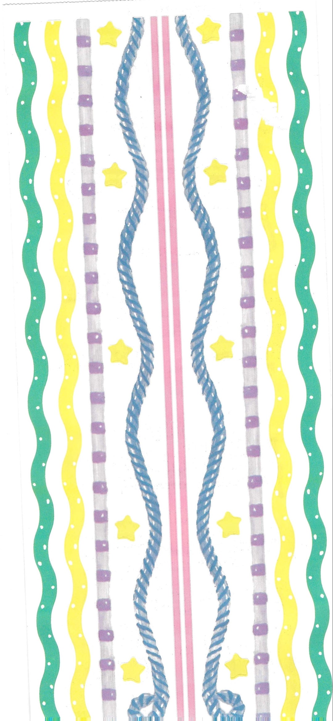 Printworks ~ Sweet Borders ~ Squiggle Borders ~ Rope Borders ~ Straight ...