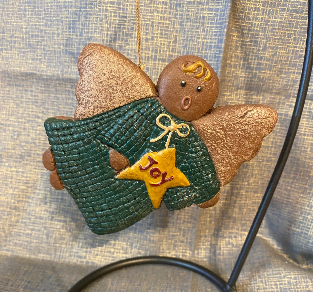 The Original Salem Collection ~ Gingerbread Joy Angel ~ Star ~ Vintage ...