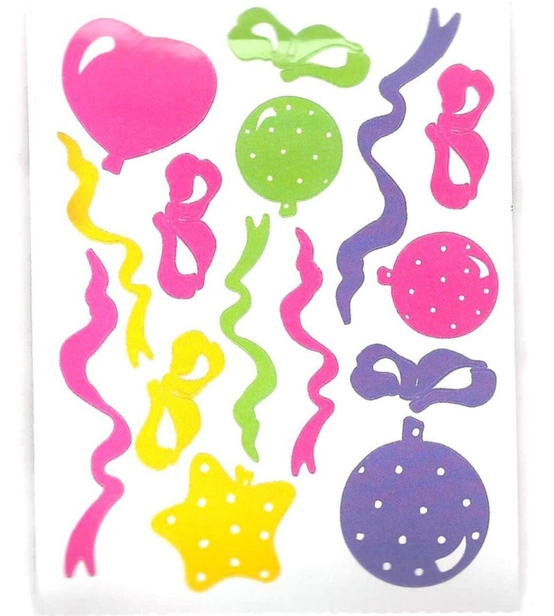 Printworks ~ Brights Party Balloon Stickers ~ Balloons ~ Stars ...