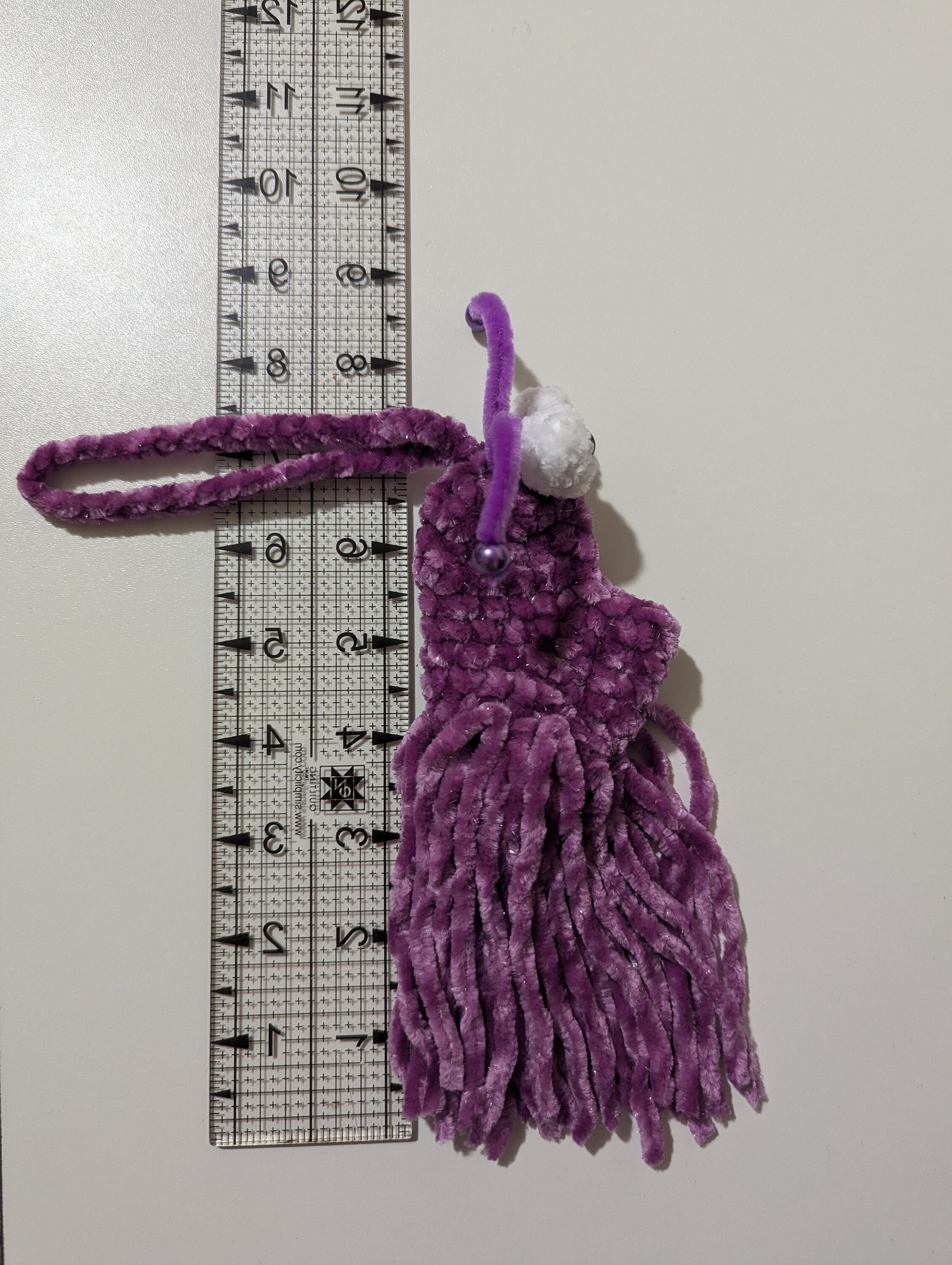 Hot Pink Yip Yip Alien Made to Order Crochet Hanger. - Etsy