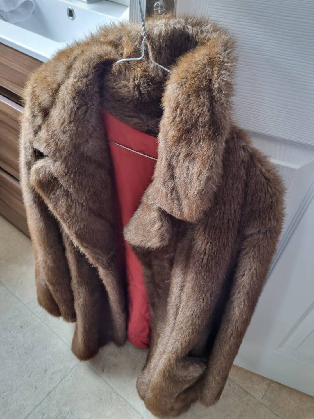 Marno Mink fake for Glenn Models Vintage 1950s Faux Fur Jacket - Etsy