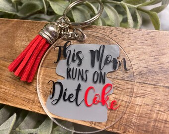 Diet Coke Keychain - Etsy