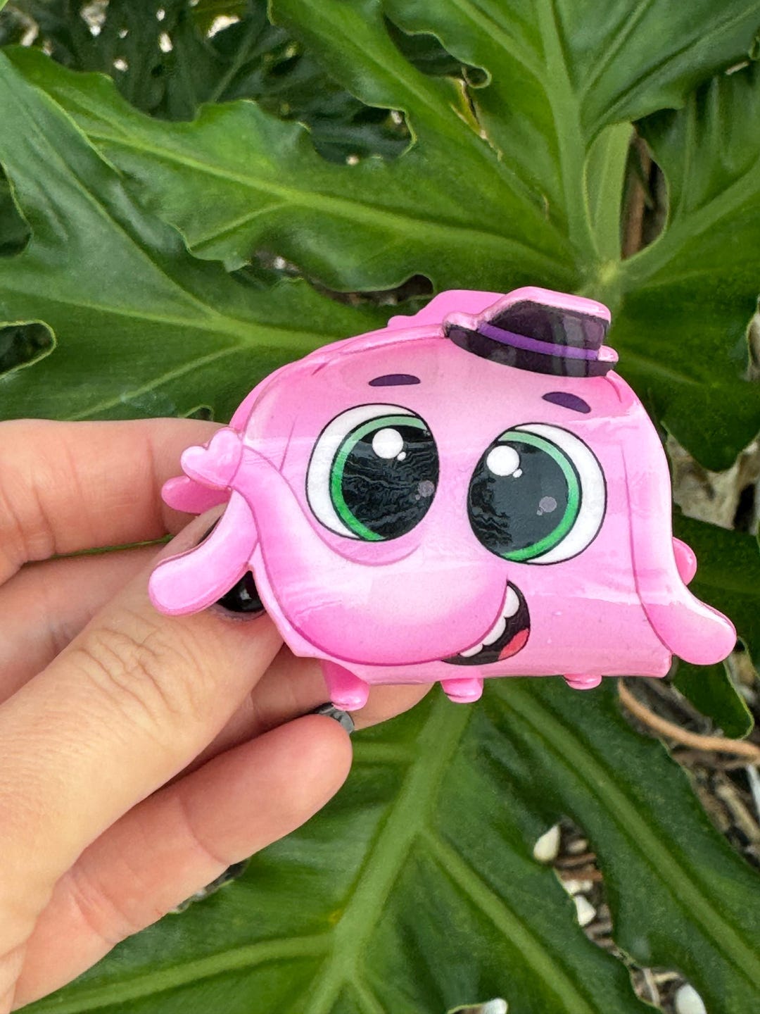Inside Out “bing Bong” Character Disney Inspired Hair Claw Clip Small ...