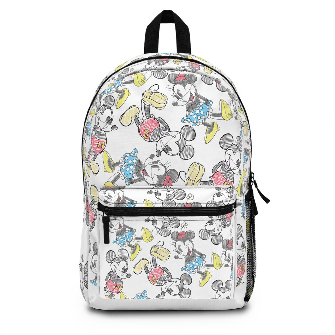 Mickey and Minnie Disney Inspired Backpack, Disney Parks Backpack ...
