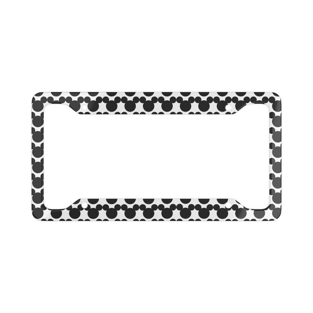 Mickey Head Shape Disney Inspired License Plate Frame - Etsy