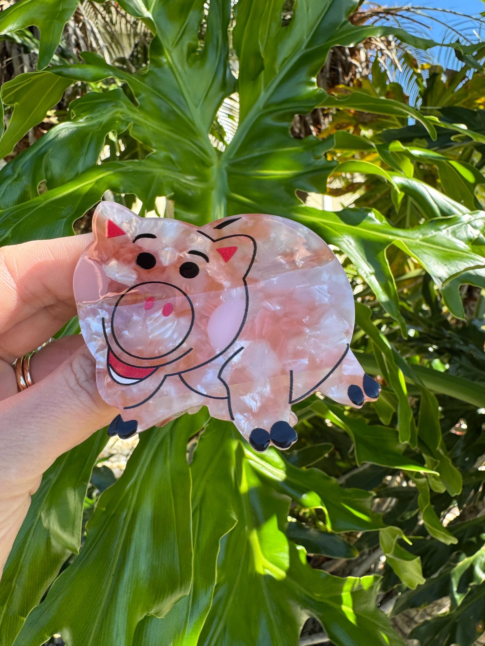 Ham Toy Story Pig Disney Inspired Hair Claw Clip - Etsy