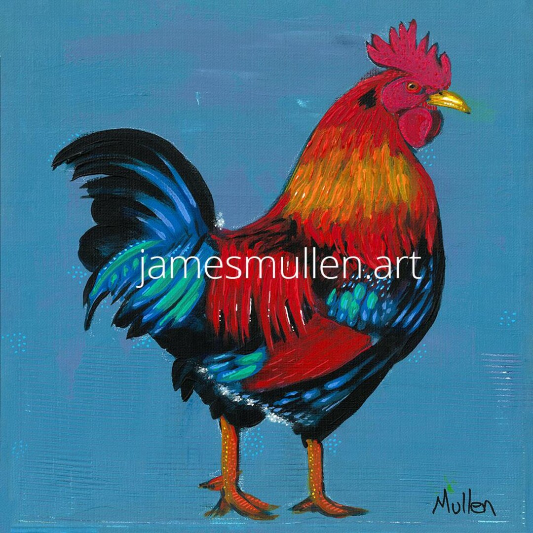 Randy the Rooster - Etsy