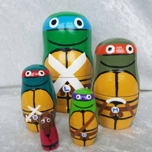 Teenage Mutant Ninja Turtles Doll - Etsy