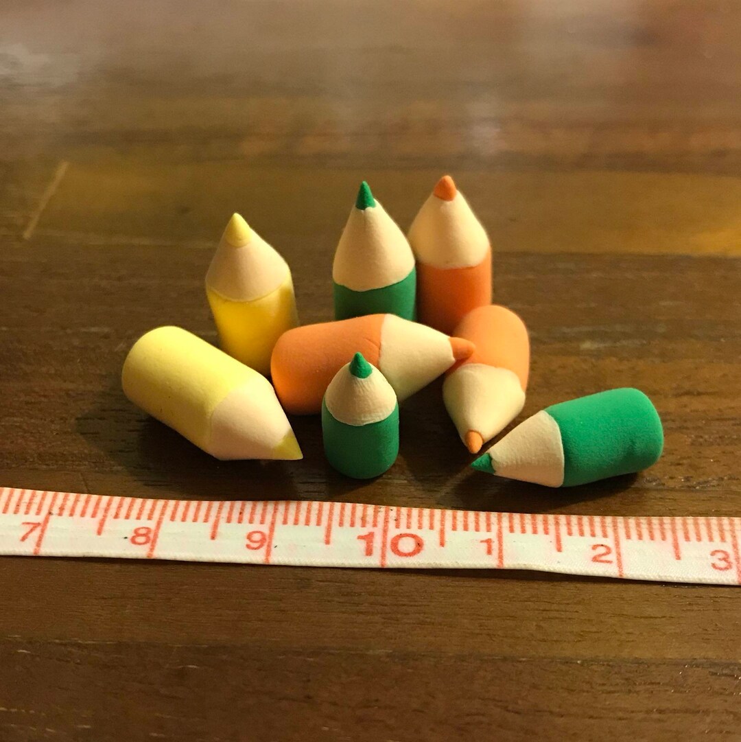 Miniature Color Pencils - Etsy