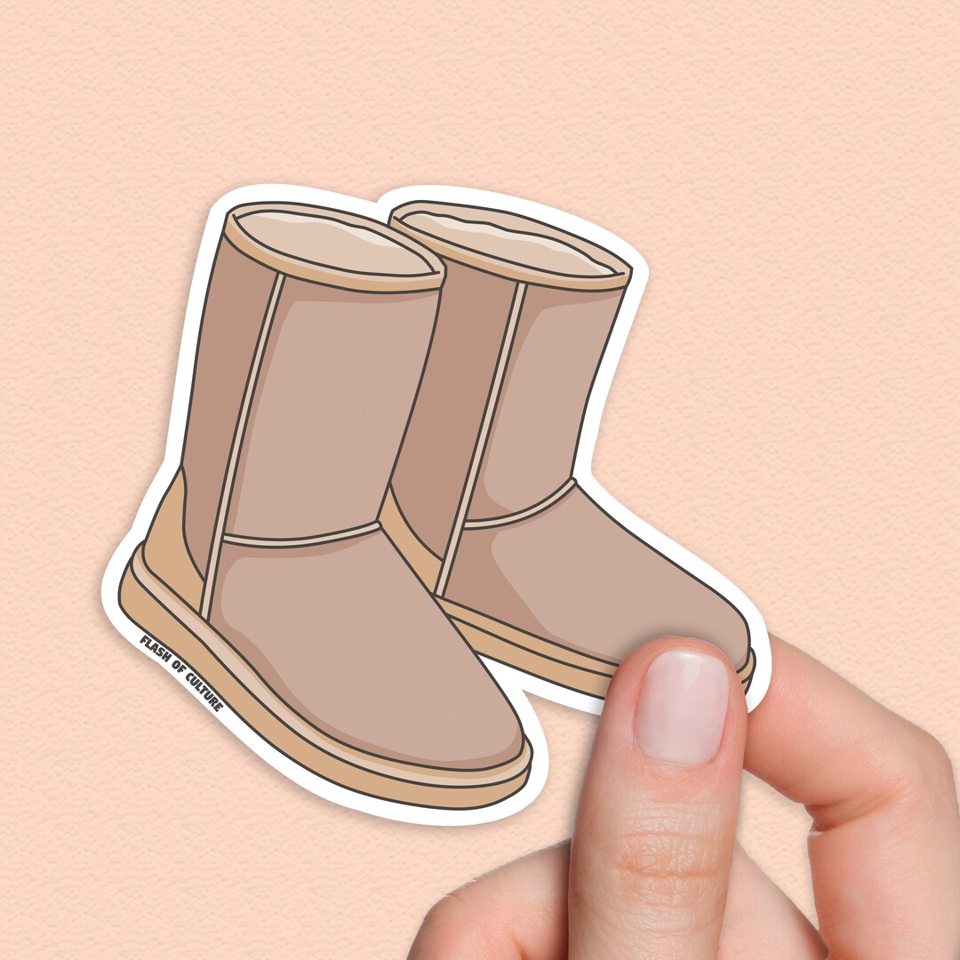 Ugg Boots Sticker, Uggs Sticker, Aussie Stickers, Collectible Sticker ...