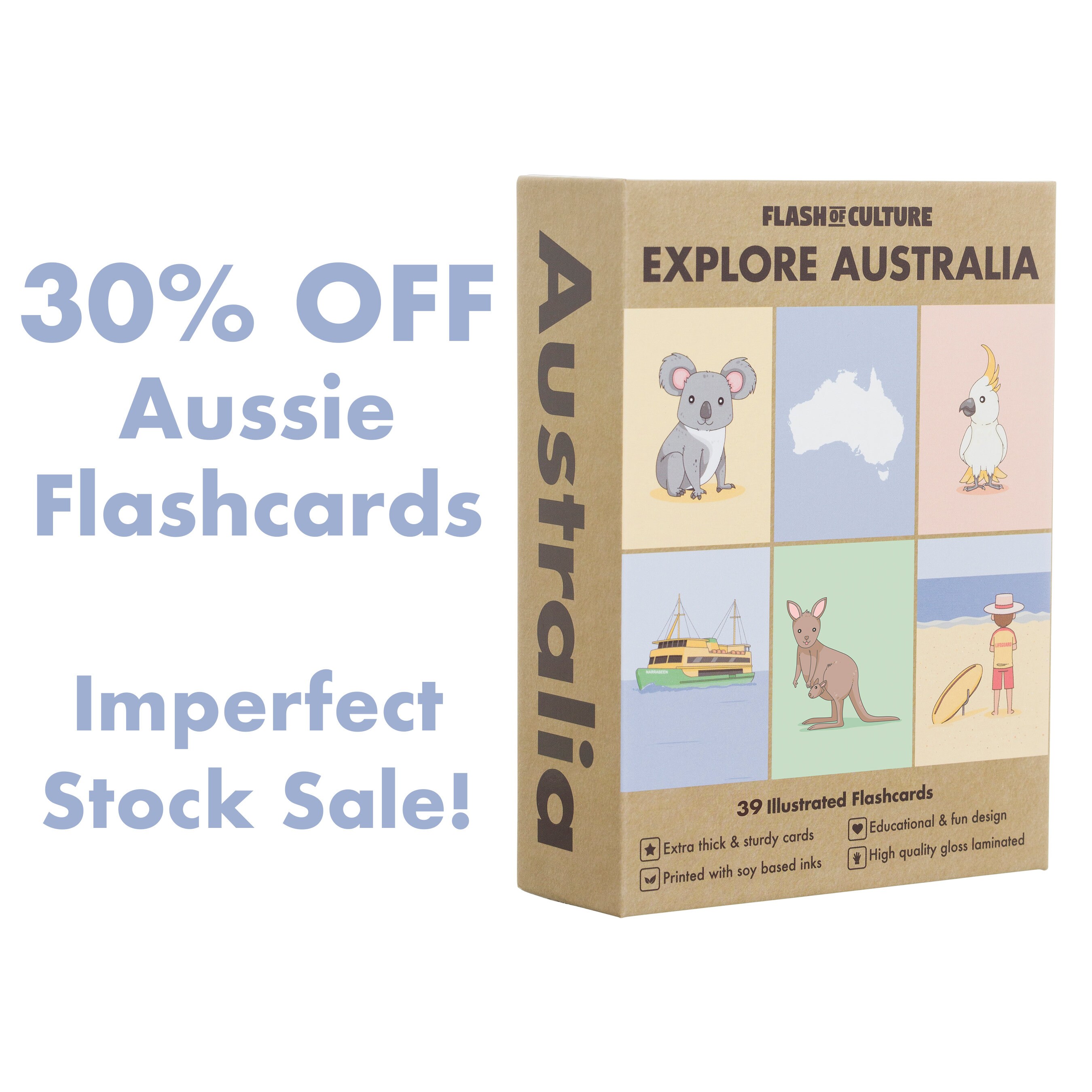 Australian Flashcards Aussie Flashcards Aussie Cards - Etsy