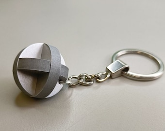 Interlocking Puzzle Keychain - Etsy
