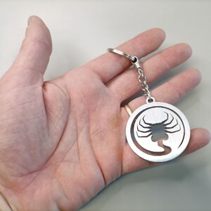Alien, Facehugger, Xenomorph, Parasite, Face Hugger, Aluminum Keychain ...