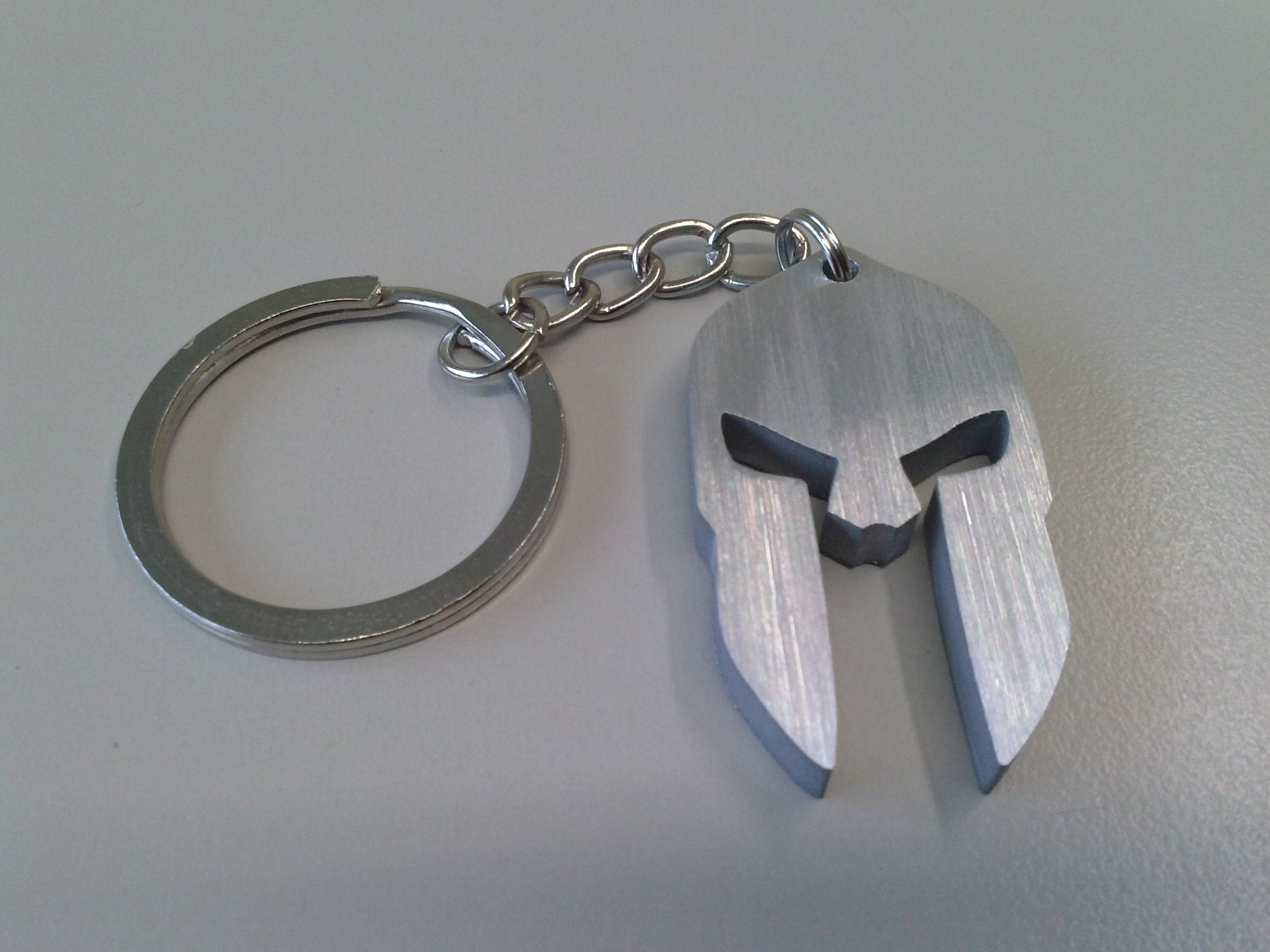 Sparta Spartan Helmet 300 Aluminum Keychain - Etsy