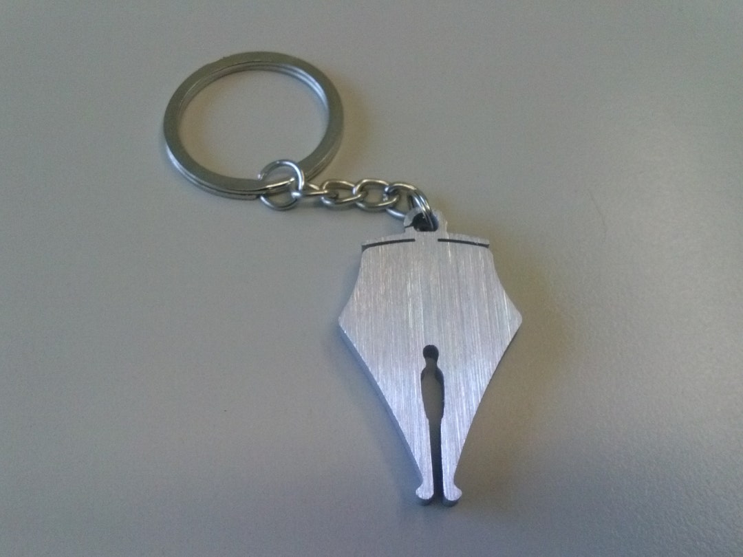Fountain Pen, Stylized Man, Writing, Copywriter, Writer, Aluminum ...