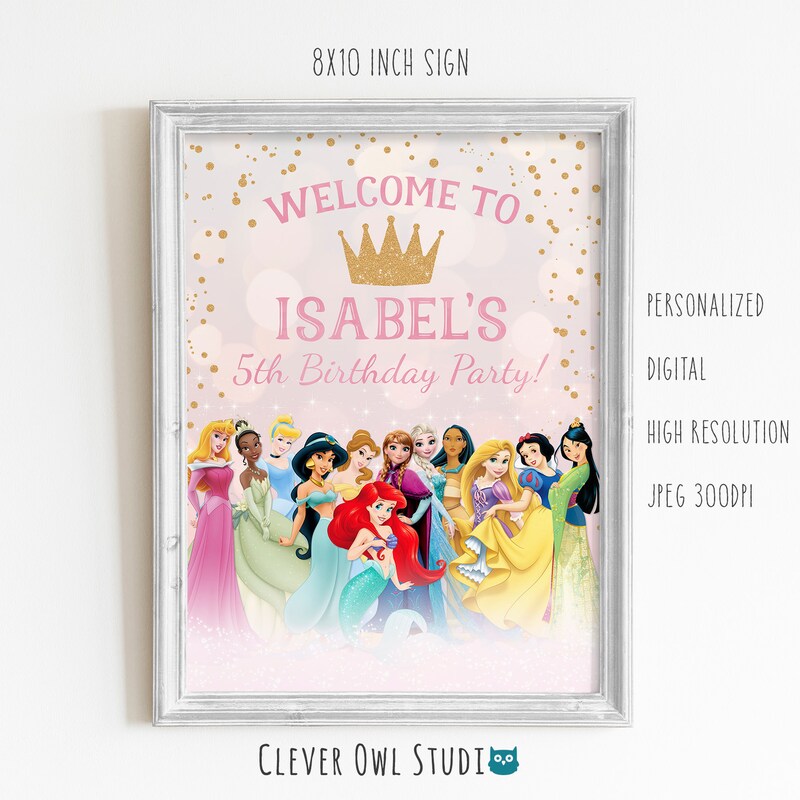 Princess Sign - Etsy