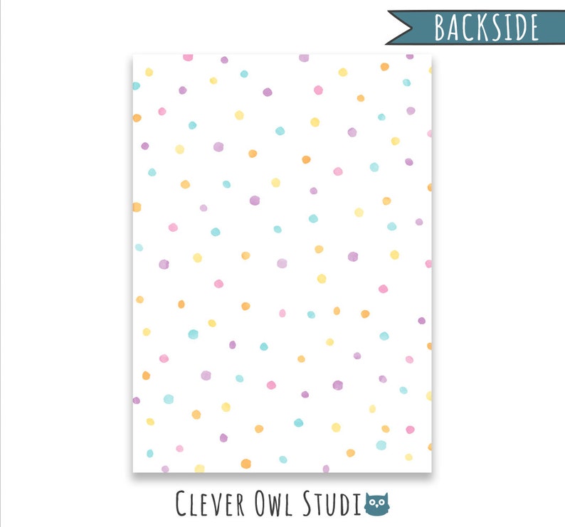 Colorful Confetti Invitation 6th Birthday Invitation Fun - Etsy