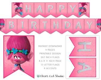 Trolls Banner - Etsy