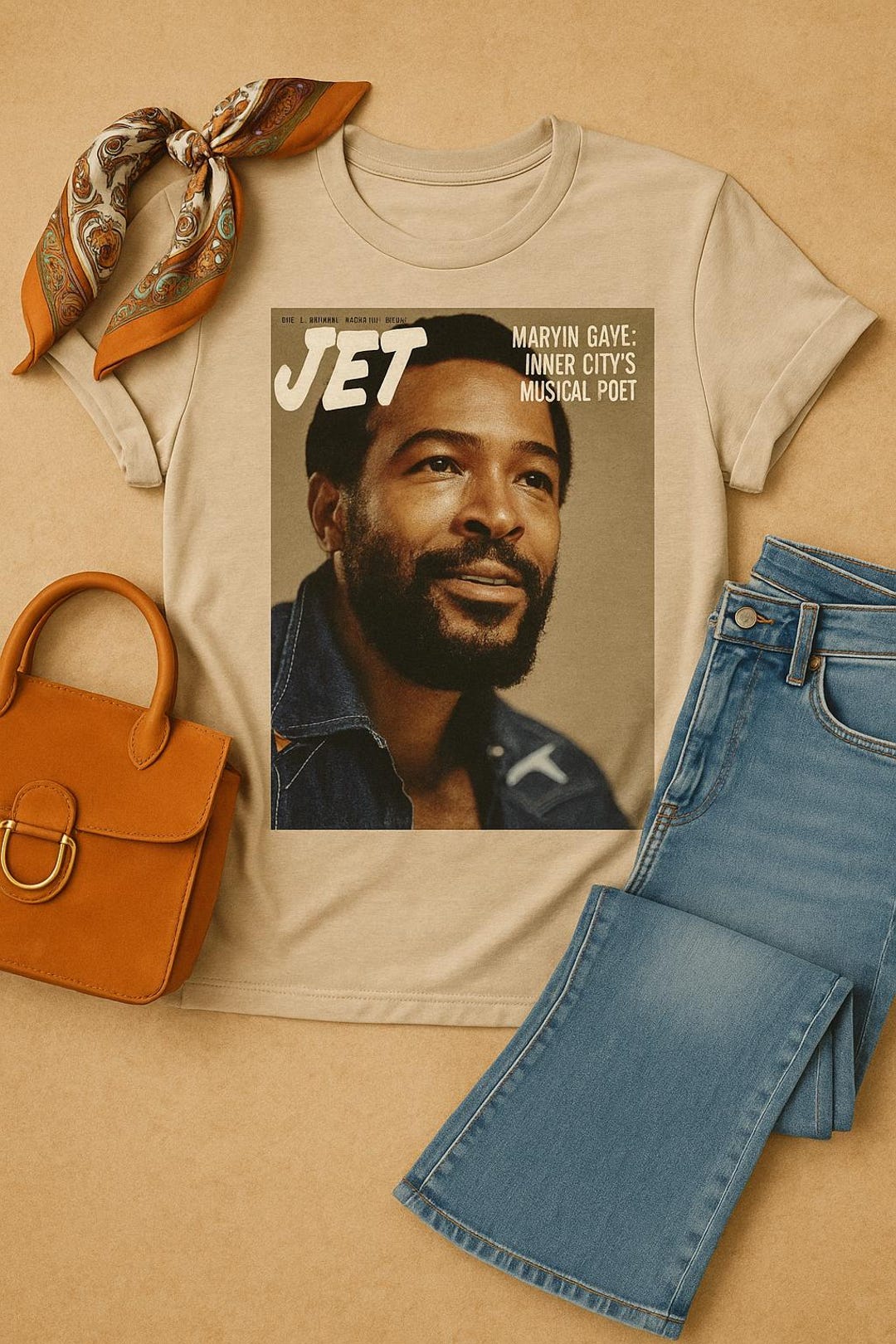 MARVIN Jet Mag Retro Tee | 70s Tee | for the Culture | Black Fashion ...